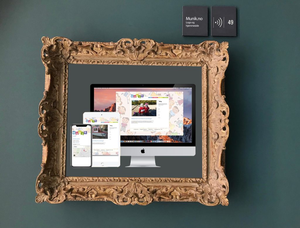 Favn Design med hjerte for grafisk design